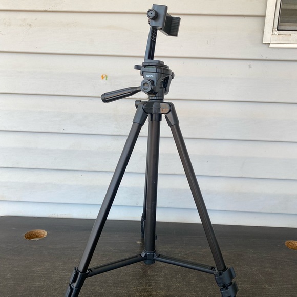 Other | Onn 52 Aluminum Camerasmartphone Tripod Adjustable Height Light ...